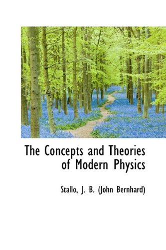 The Concepts and Theories of Modern Physics by Stallo J. B. (John ...