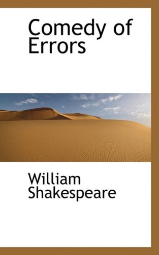 Comedy of Errors by William Shakespeare | Goodreads
