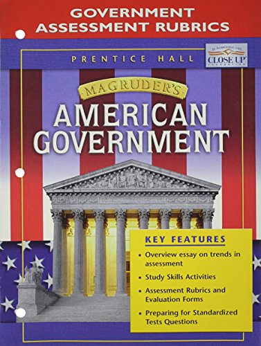 Magruder's American Government Government Assessment Rubrics 2004c by ...