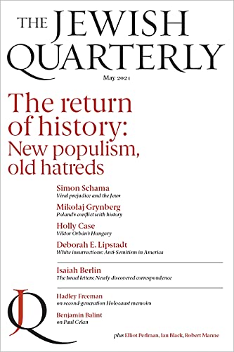 The Return of History; Jewish Quarterly 244 by Jonathan Pearlman ...