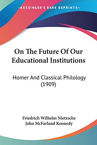 On The Future Of Our Educational Institutions: Homer And Classical ...