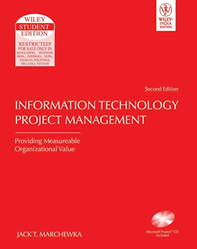 Information Technology Project Management by Marchewka Jack. T | Goodreads