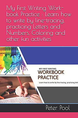 My First Writing Work-book Practice : Learn how to write by line ...