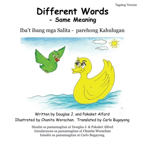 Different Words - Same Meaning Tagalog Verion by Mr Douglas J Alford ...