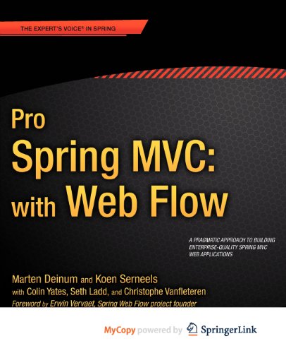 Pro Spring MVC: With Web Flow by Marten Deinum | Goodreads