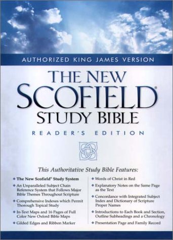 The New Scofield Study Bible, KJV, Reader's Edition: King James Version ...