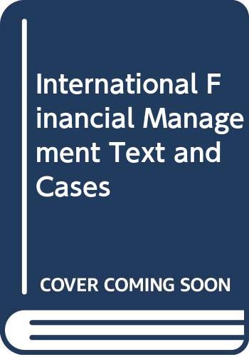International Financial Management: Text and Cases by V.K. Bhalla ...