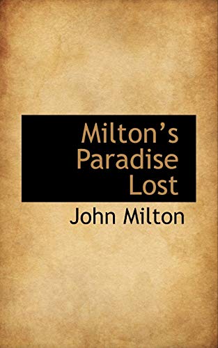 Milton's Paradise Lost by John Milton | Goodreads