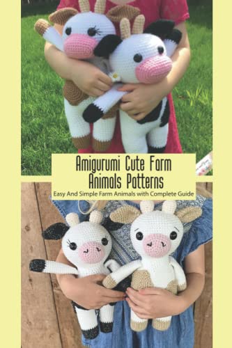 Amigurumi Cute Farm Animals Patterns: Easy And Simple Farm Animals with ...
