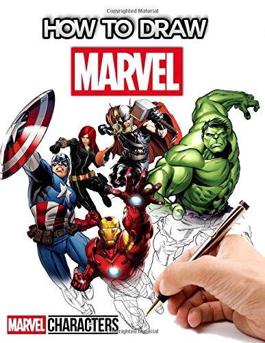 How To Draw Marvel: How to Draw Marvel Characters, Learn How to Draw ...