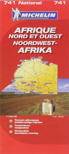 Michelin National Map Africa North & West 741 by Michelin | Goodreads