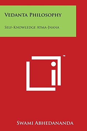 Vedanta Philosophy: Self-Knowledge Atma-Jnana by Abhedananda | Goodreads