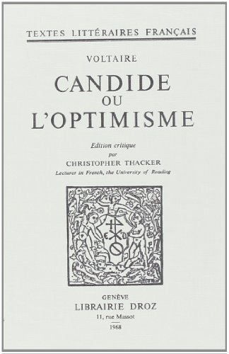 CANDIDE OU L'OPTIMISME by Voltaire | Goodreads