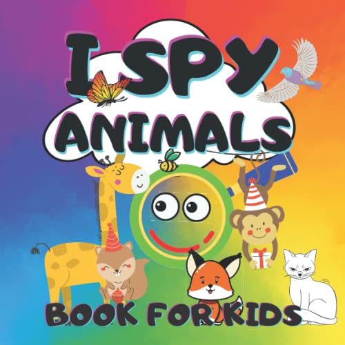 I Spy Books: Animals From A to Z. Activity Book For Kids. Fun Animals ...