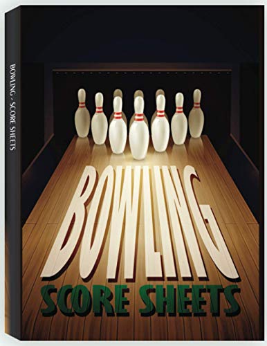 Bowling Score Sheets: 100 Bowling Score Books, Bowling Score keeper by ...