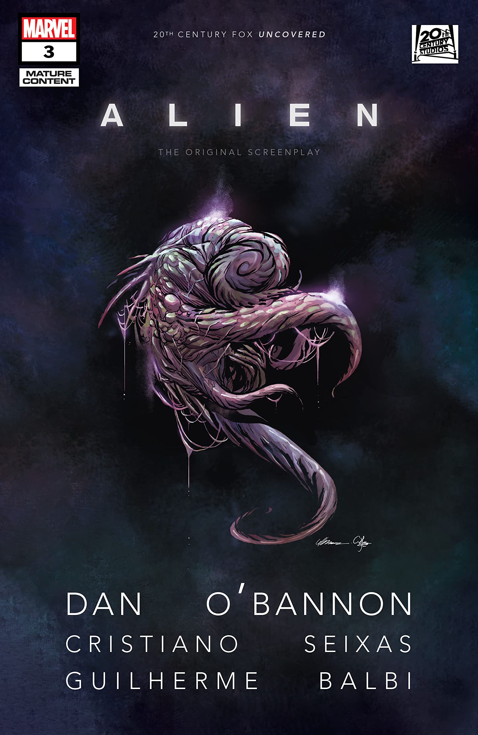 Alien: The Original Screenplay (2020) #3 (of 5) by Cristiano Seixas ...