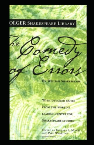 The Comedy of Errors (Folger Shakespeare Library) Illustrated: The ...