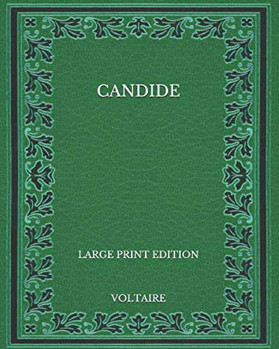 Candide - Large Print Edition by Voltaire | Goodreads