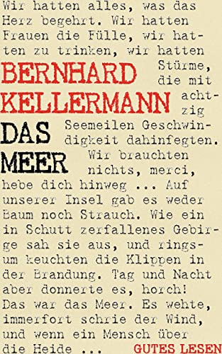Das Meer (German Edition) by Bernhard Kellermann | Goodreads
