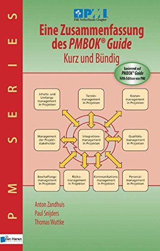 Eine Zusammenfassung des PMBOK guide (PM Series) by Paul Snijders ...