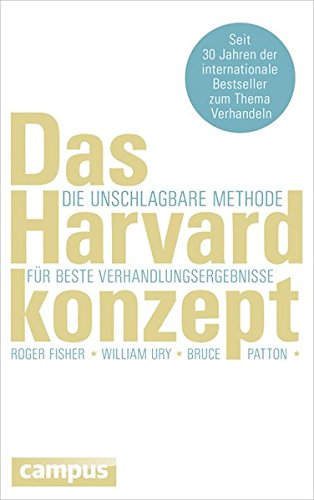Das Harvard-Konzept by Roger Fisher | Goodreads