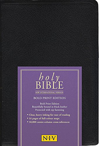 NIV Bold Print Bible by International Bible Society | Goodreads