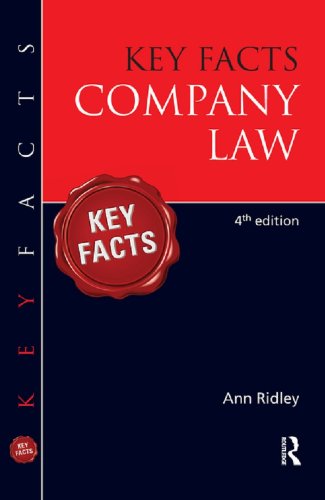 Key Facts Company Law by Ann Ridley | Goodreads