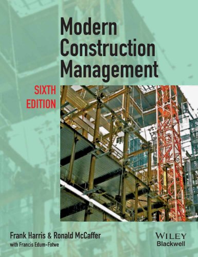 Modern Construction Management by Frank Harris & Ronald Mccaffer ...