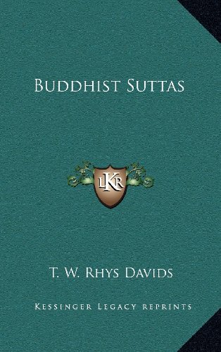 Buddhist Suttas by T.W. Rhys Davids | Goodreads