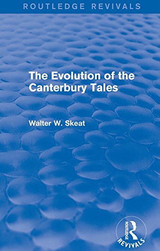 The Evolution of the Canterbury Tales by Walter W. Skeat | Goodreads