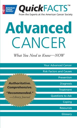 QuickFACTS™ Advanced Cancer by American Cancer Society | Goodreads