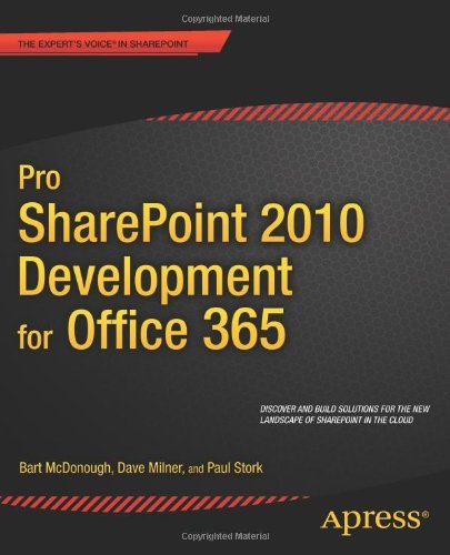 Pro SharePoint 2010 Development for Office 365 by Bart McDonough | Goodreads