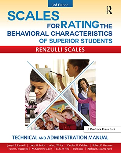 Scales for Rating the Behavioral Characteristics of Superior Students ...