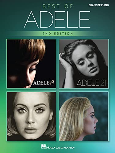Best of Adele for Big-Note Piano by Adele | Goodreads