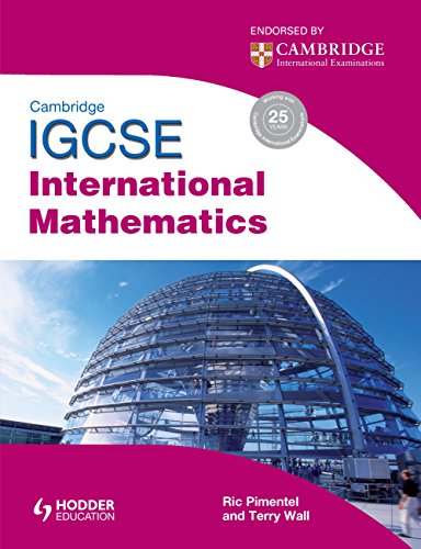 Cambridge IGCSE International Mathematics by Terry Wall | Goodreads