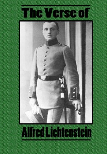 The Verse of Alfred Lichtenstein (Large Print) by Alfred Lichtenstein ...