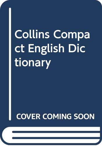Collins Compact English Dictionary by Collins Compact Dictionary ...