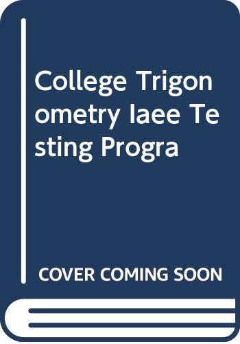 College Trigonometry (Instructor's Edition) by unknown author | Goodreads