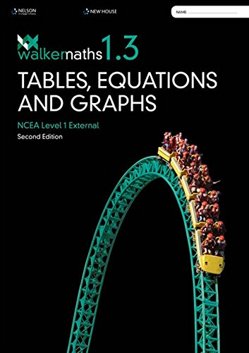 Walker Maths 1.3 Tables, Equations and Graphs Workbook by Charlotte ...