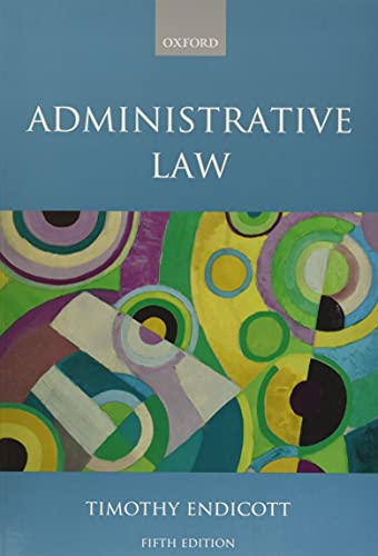 Administrative Law by Timothy Endicott | Goodreads