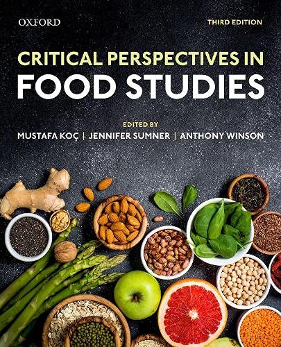 Critical Perspectives in Food Studies 3rd Edition by Koc | Goodreads