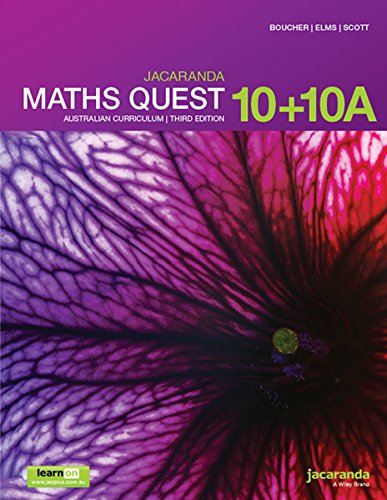 Jacaranda Maths Quest 10+10a Australian Curriculum3e LearnON & Print by ...