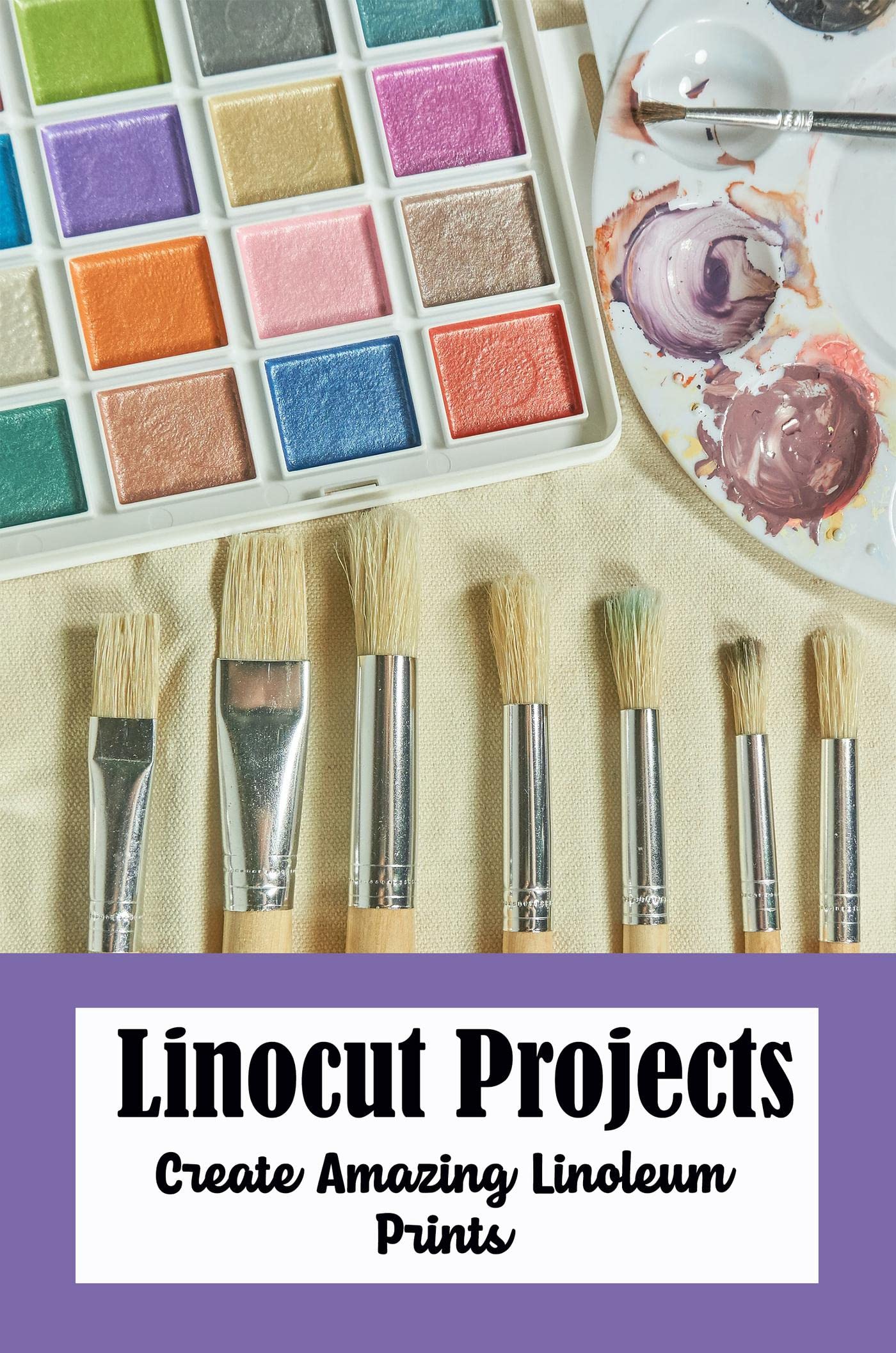 Linocut Projects: Create Amazing Linoleum Prints by Lawrence Dzinski ...