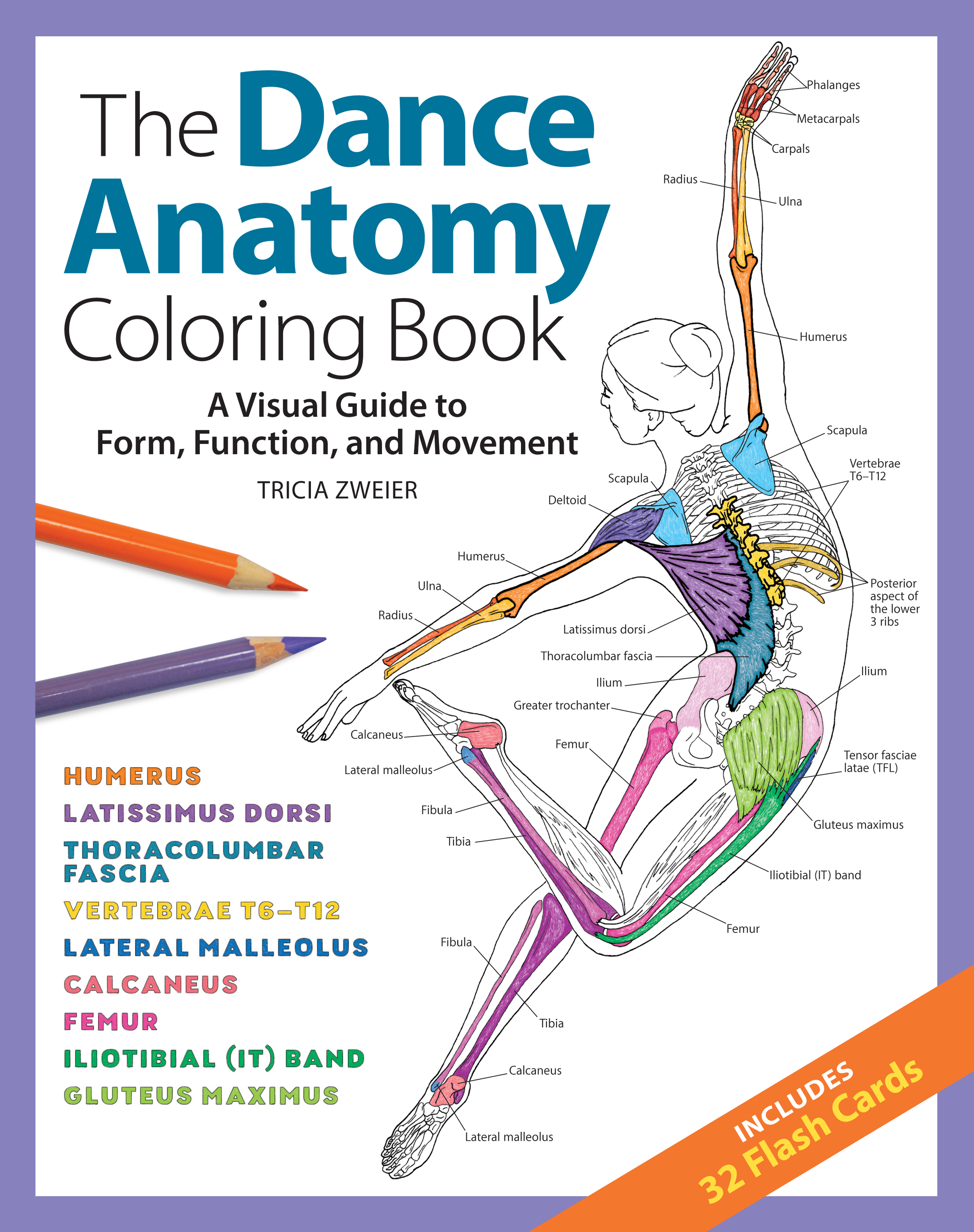 The Dance Anatomy Coloring Book: A Visual Guide to Form, Function, and ...