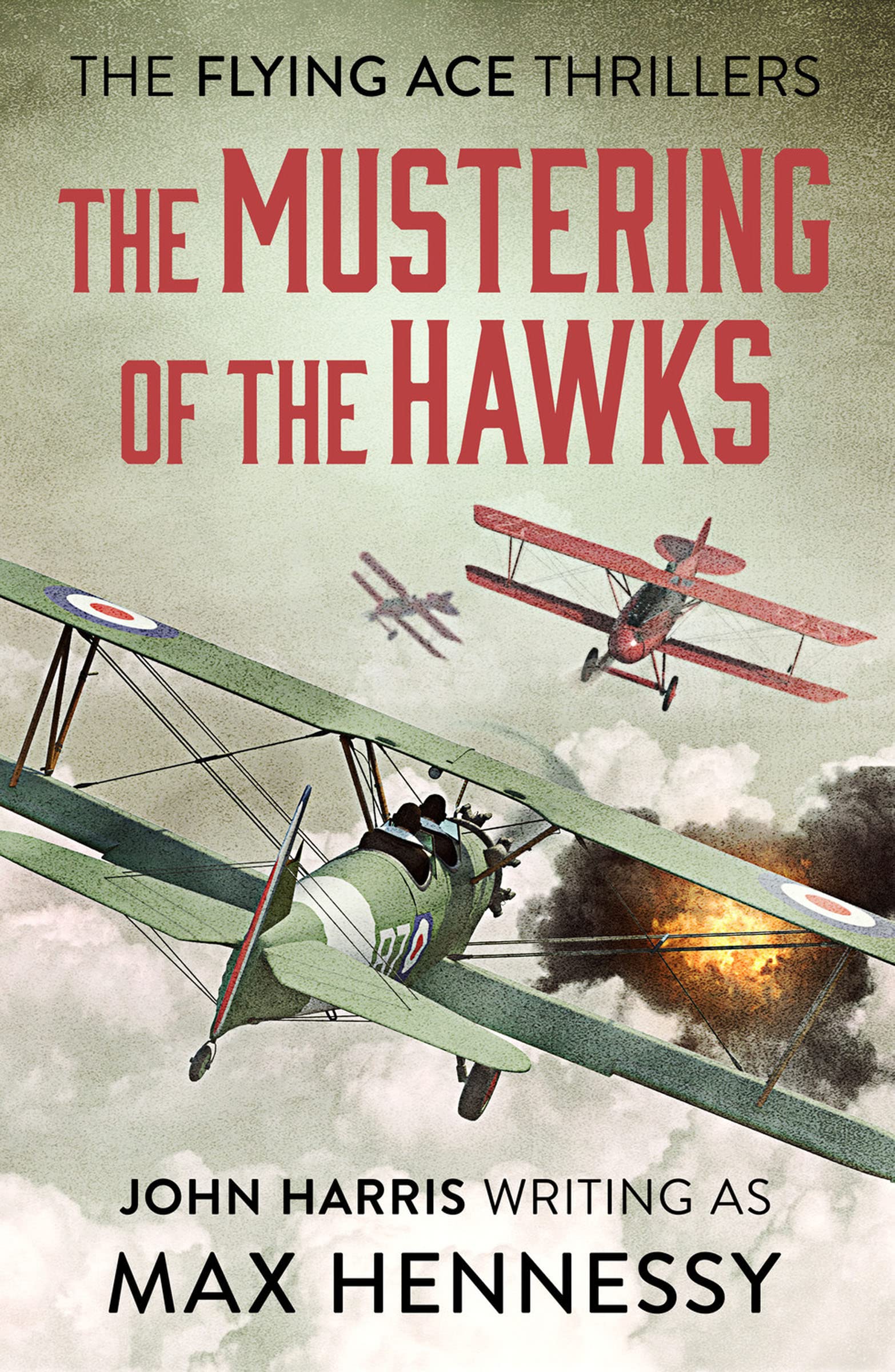 The Mustering of the Hawks (The Flying Ace Thrillers) by Max Hennessy ...