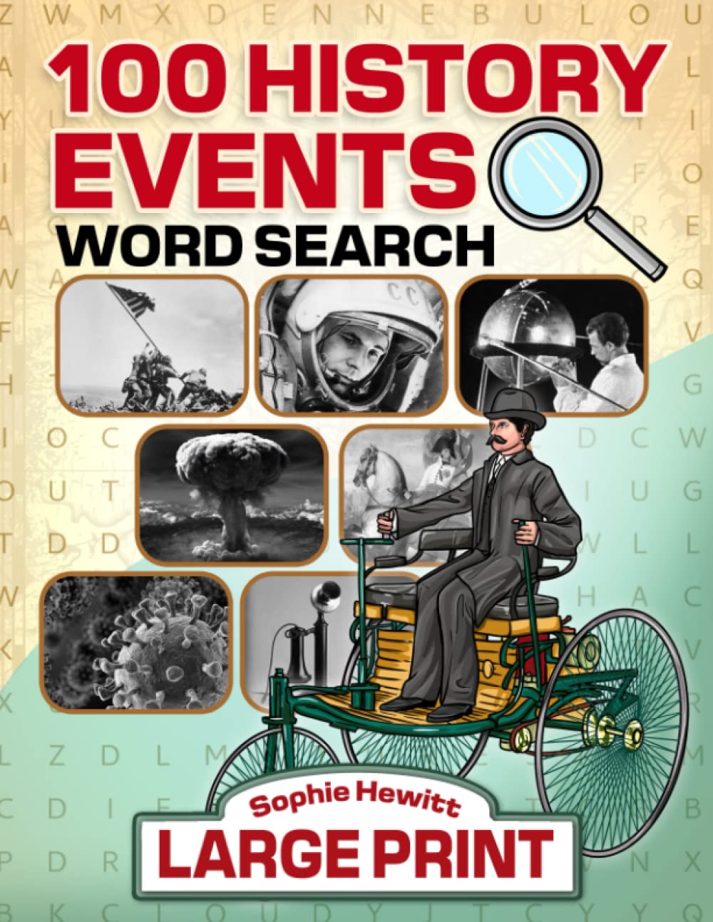 100 History Events Word Search: 100 Exciting Word Search Puzzles about ...
