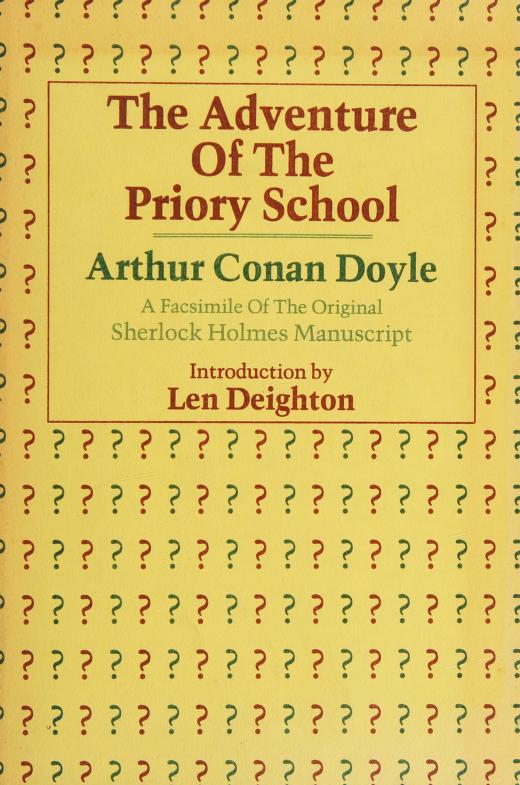The Adventure of the Priory School by Arthur Conan Doyle | Goodreads