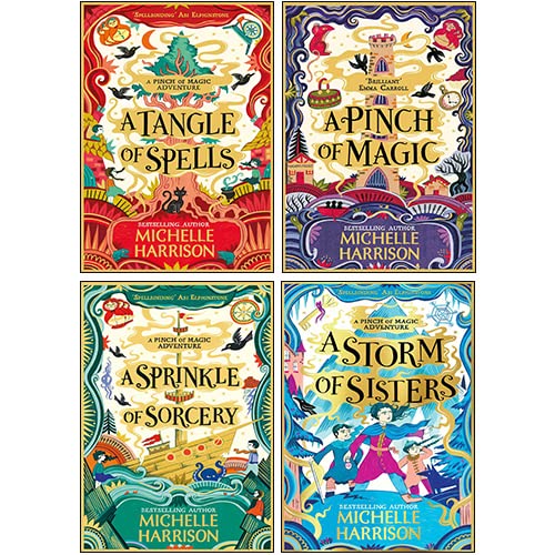A Pinch of Magic Series 4 Books Collection Set By Michelle Harrison by ...