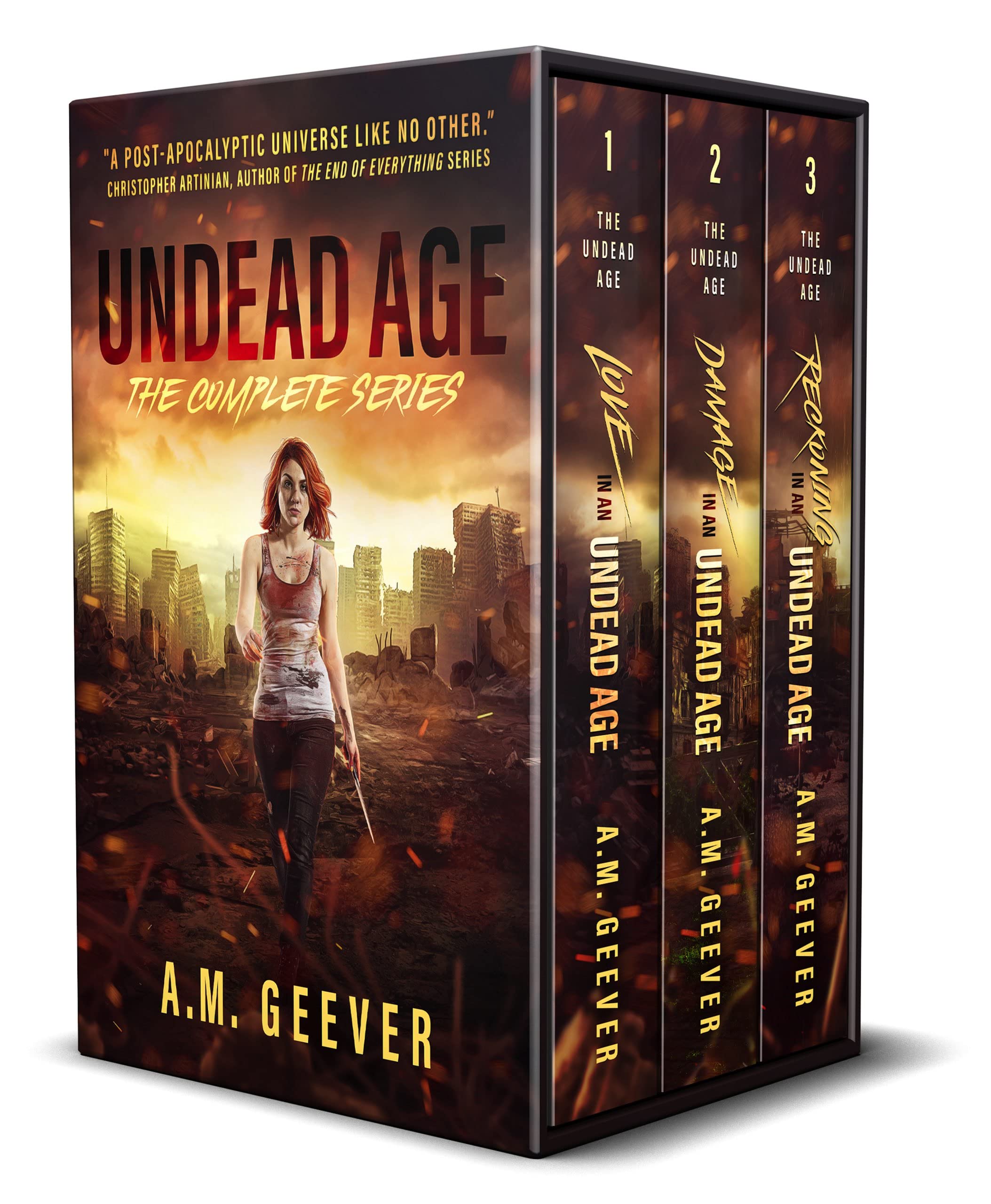 The Undead Age: The Complete Series: A Zombie Apocalypse Survival Adventure by A.M. Geever ...