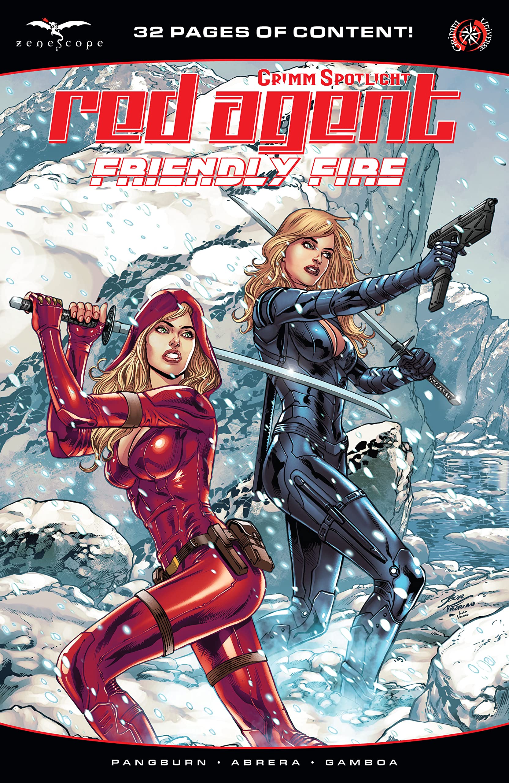 Grimm Spotlight: Red Agent - Friendly Fire by Chas! Pangburn | Goodreads